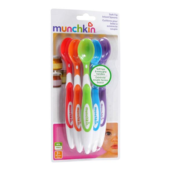 Munchkin Soft Tip Baby Spoons (6pkt) - The Mommy Club Shop