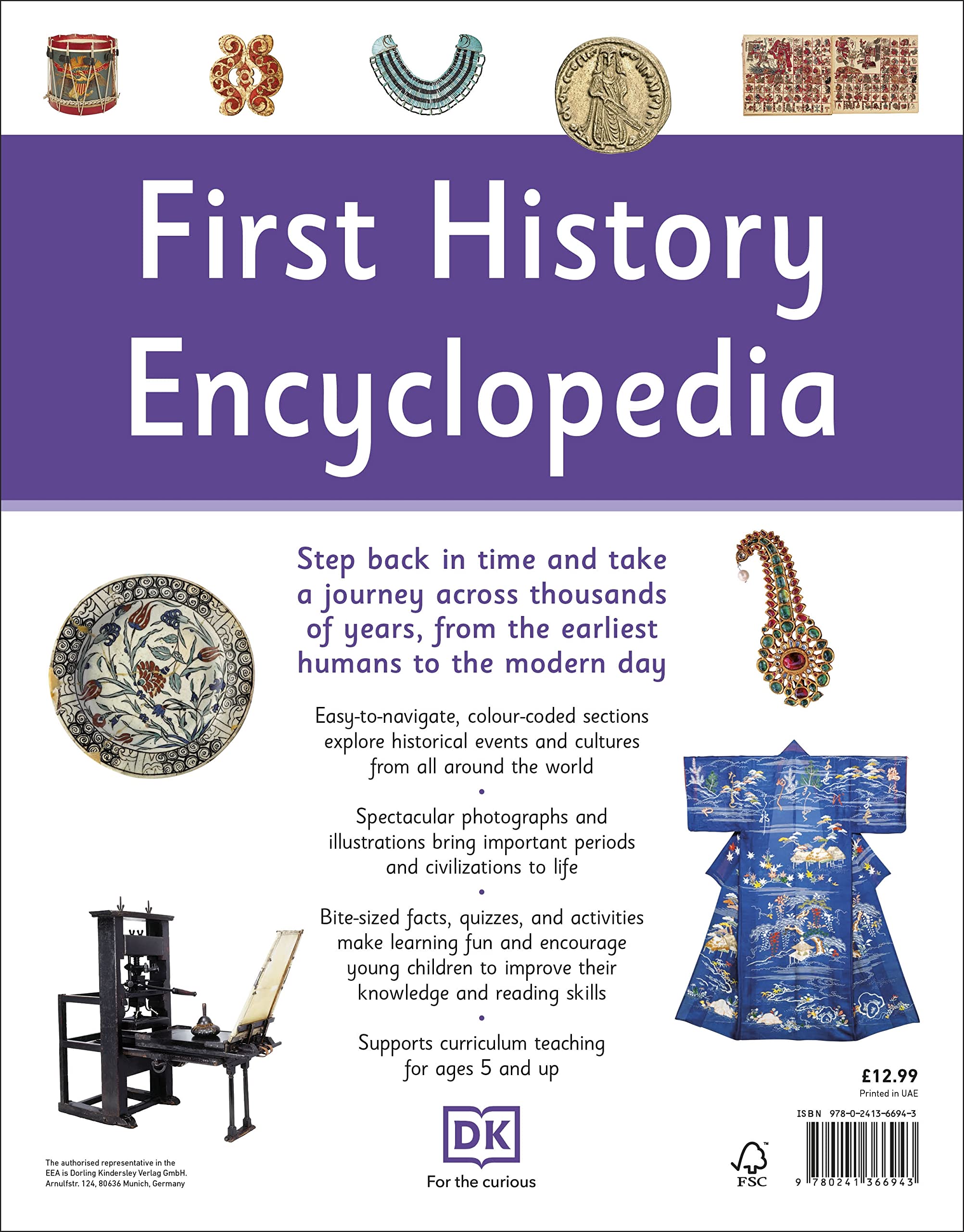 First History Encyclopedia-Learning Book - The Mommy Club Shop